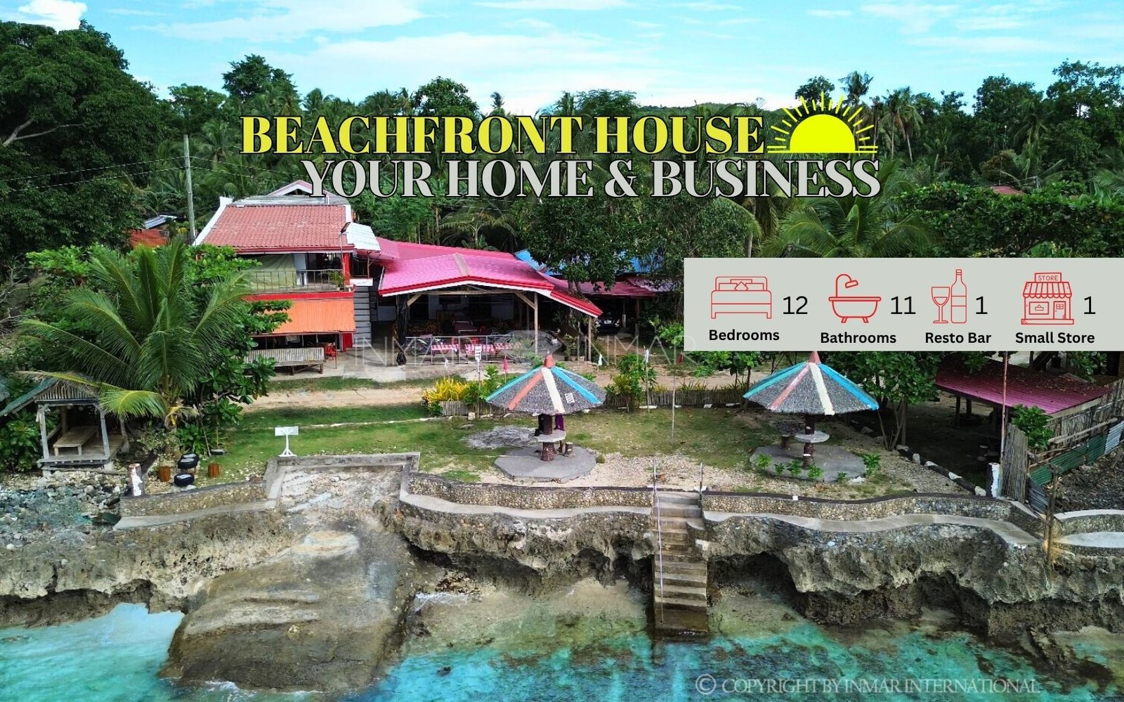 Beachfront House – Your Home & Business - Camotes Real Estate